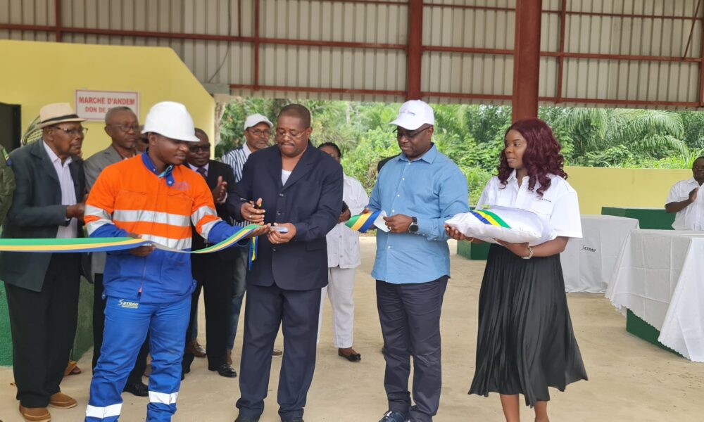 Gabon /Développement local: SETRAG inaugure le marché d’Andem – Vox ...